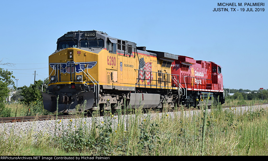 UP 6280 and CP 8072